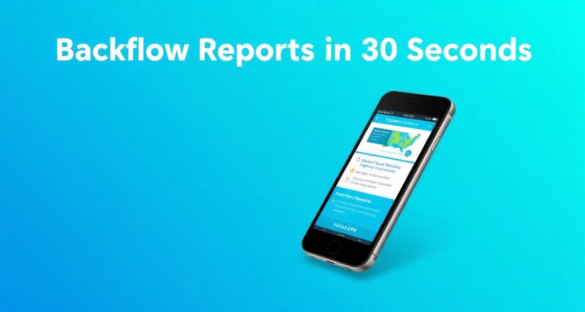 FlowCert - Backflow Test Report Automation for Plumbers